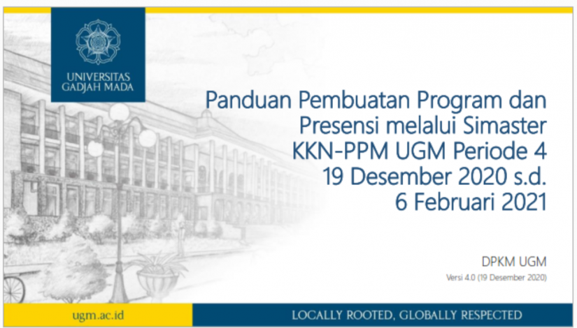 Panduan Presensi dan Pelaporan KKN-PPM UGM Periode 4 Tahun 2020 – kkn ...